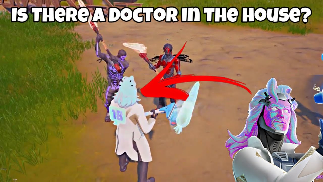 Going Into Party Royale Using The Dr. Vinderman Skin - YouTube
