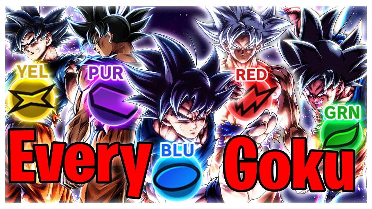 Winning with EVERY Ultra Instinct Goku Unit in ONE Dragon Ball Legends ...