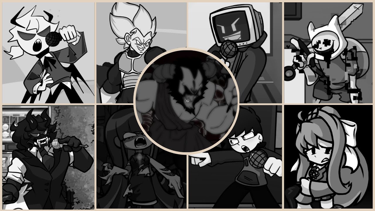 Versiculus Iratus but everyone sing it (FNF Versiculus Iratus but ...