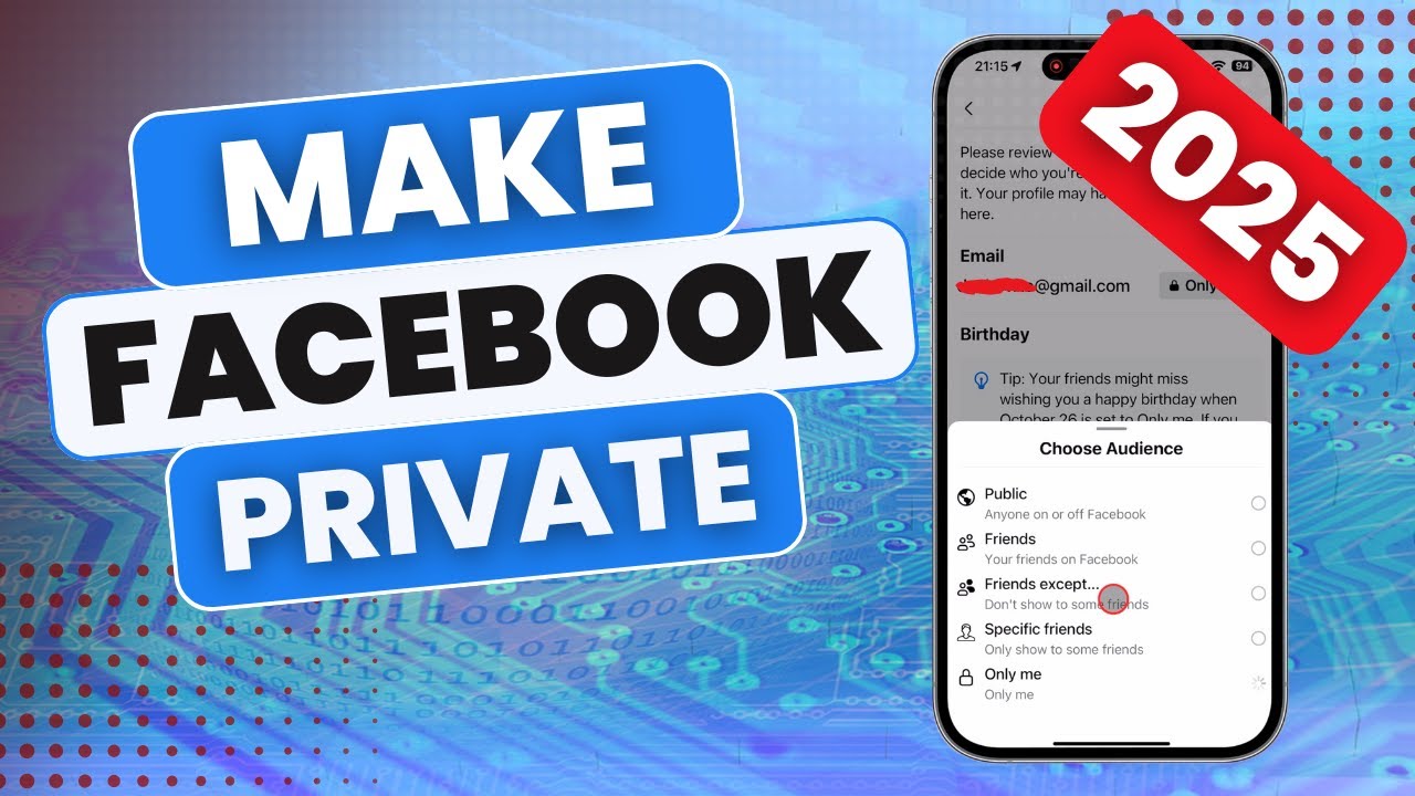 How To Make Your Facebook Private - YouTube