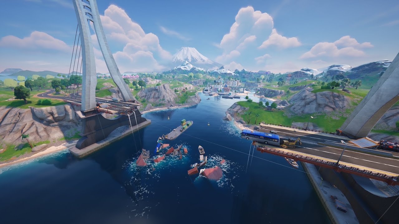 Fortnite Shattered Span tour - YouTube