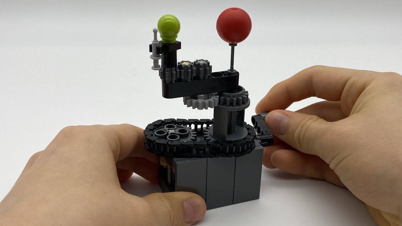 How to Build a Mini LEGO Orrery | Easy Tutorial - YouTube