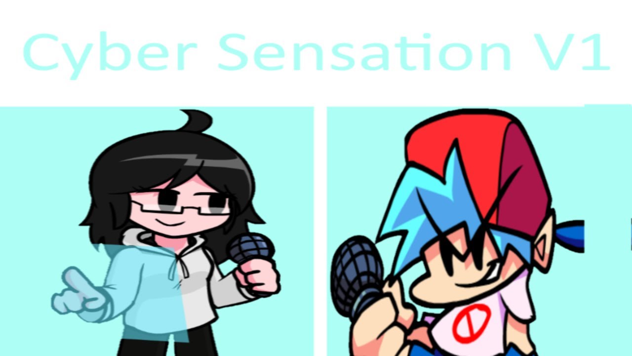 Friday Night Funkin' VS Cyber Sensation V1 Update + Cutscenes (FNF Mod ...