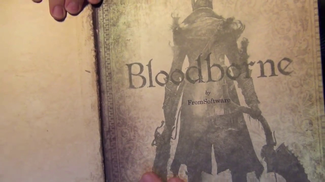 Bloodborne Media Kit Unboxing Распаковка Медиа кита Бладборн - YouTube