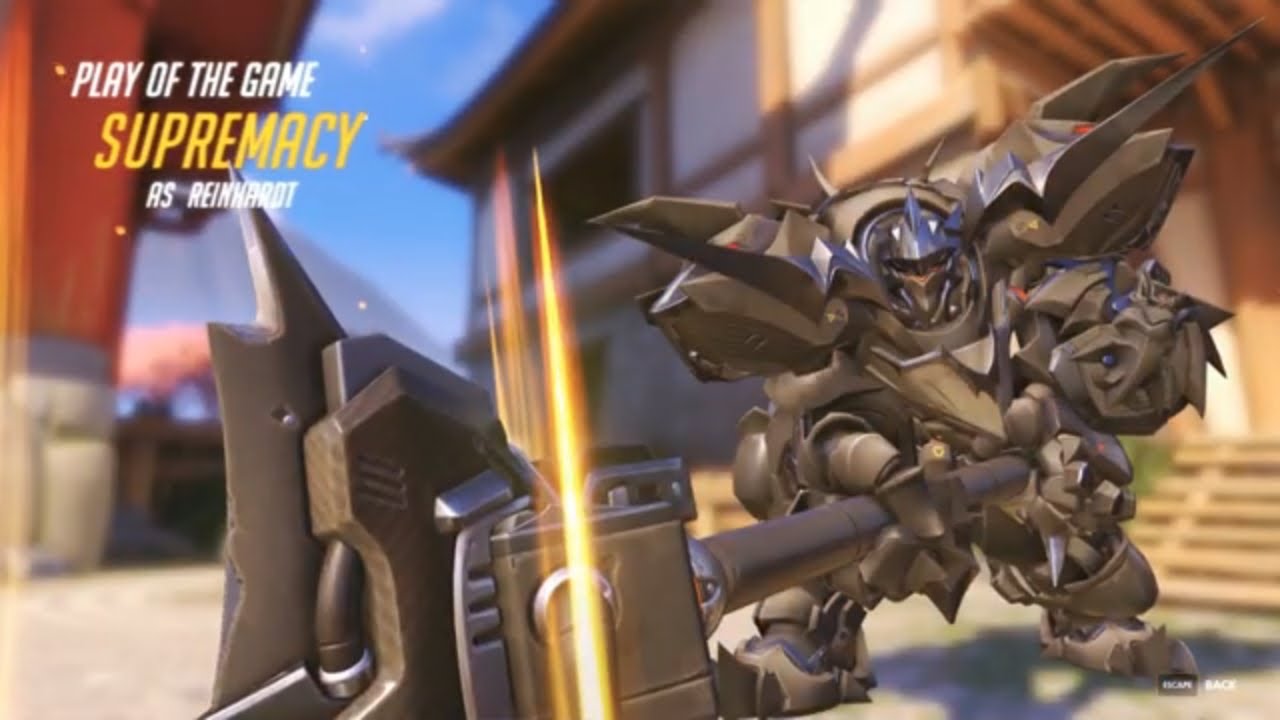 Reinhardt Best Earthshatter Compilation #1 - YouTube