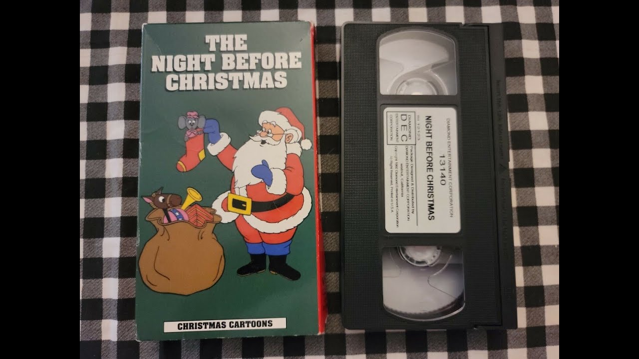 The Night Before Christmas 1992 VHS - YouTube