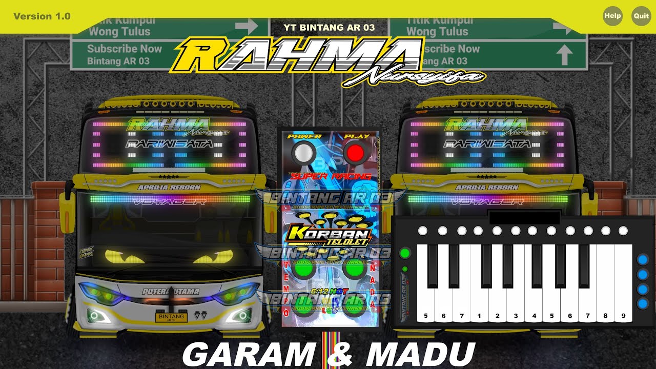 NADA BASURI 12 NOT GARAM & MADU AZK DUINO MODUL - KORBAN TELOLET - YouTube