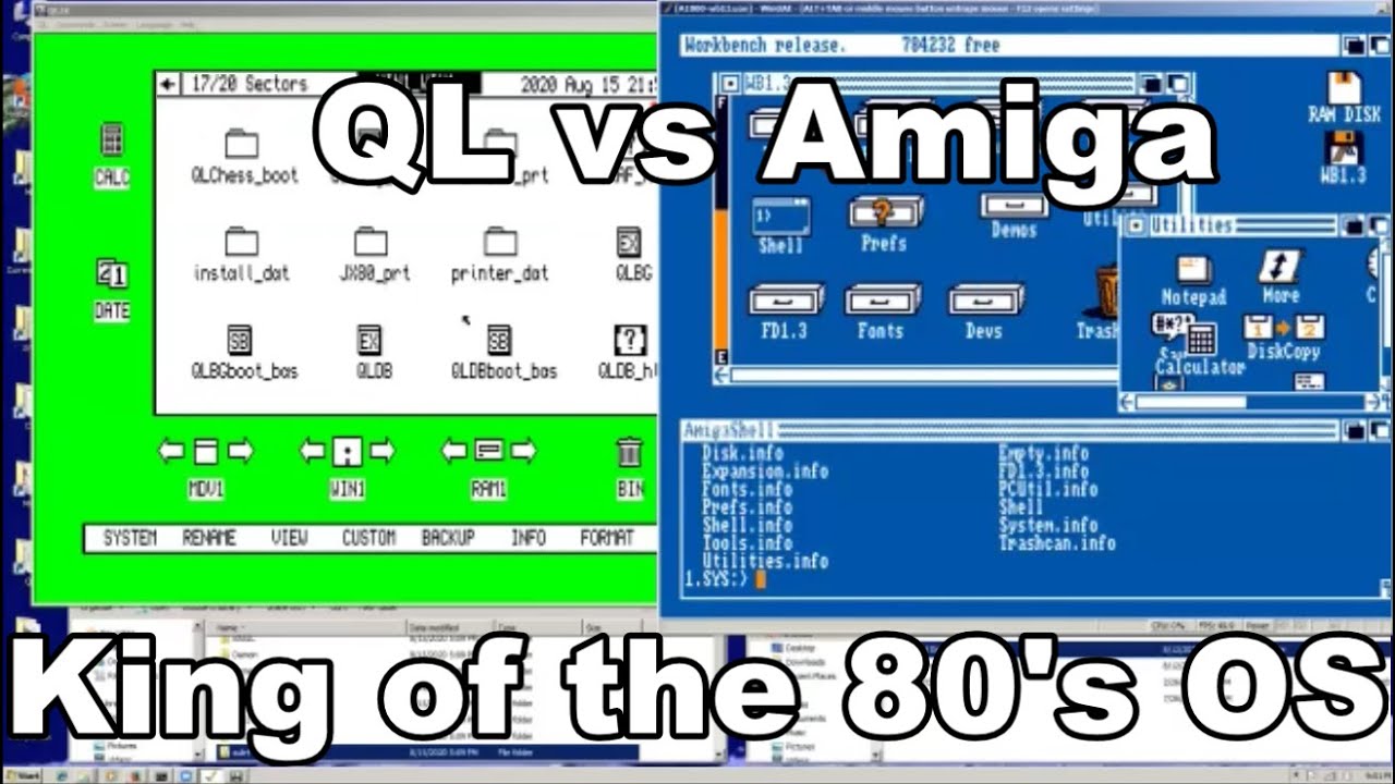 Multitasking in the 80's Part 3 - Amiga vs Sinclair QL: two preemptive ...
