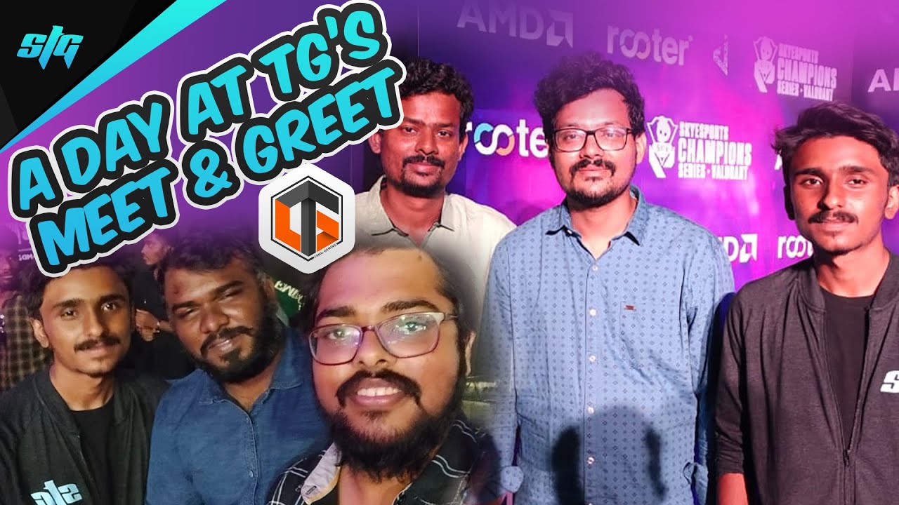 A GREAT DAY | TAMIL GAMING |MEET&GREET|skyesports @tamilgaming ...
