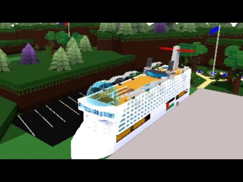 Cruise ship showcase BABFT | build a boat for treasure - YouTube