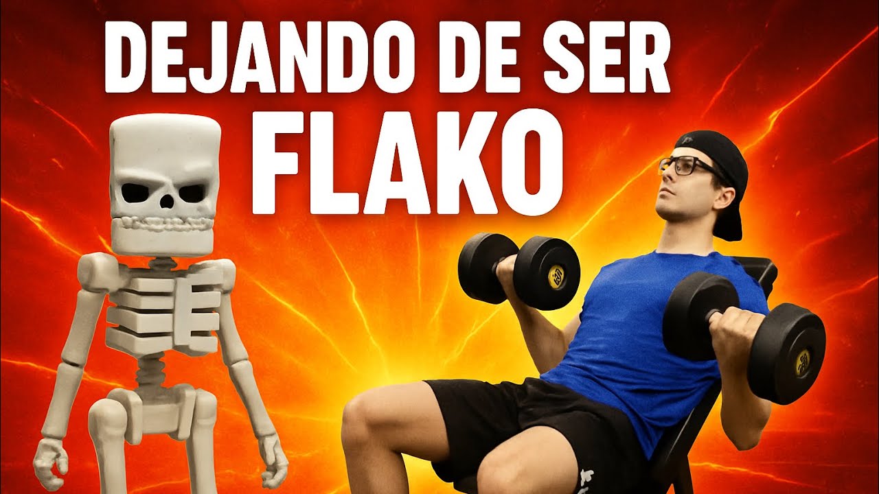 Dejando de ser flaco☠️. - YouTube