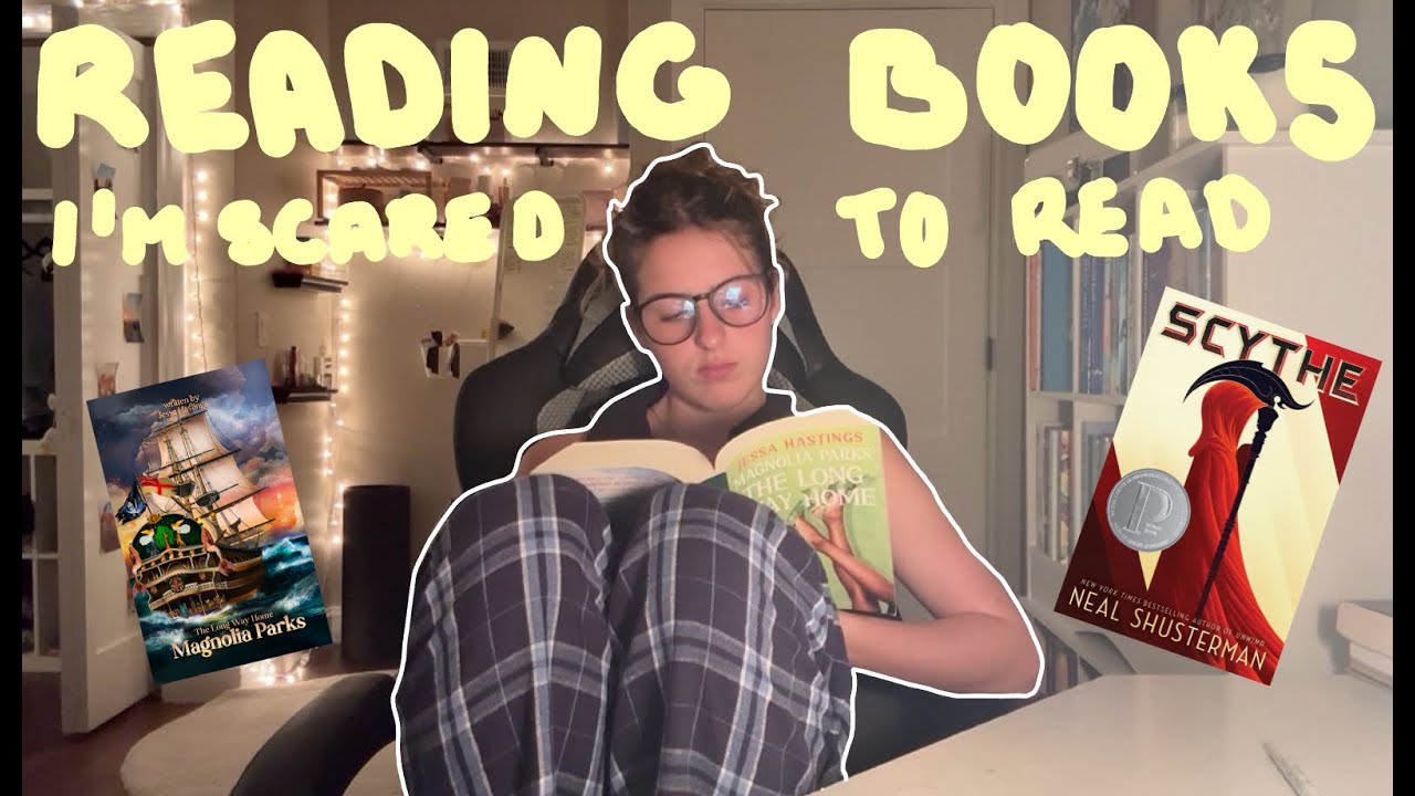 Reading books I'm scared to read... | Reading Vlog! - YouTube
