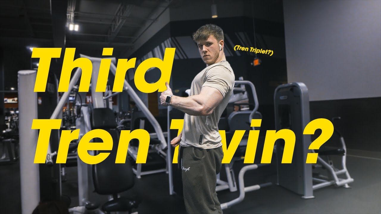 BRO THINKS HE'S A TREN TWIN | Chest + Lat day - YouTube