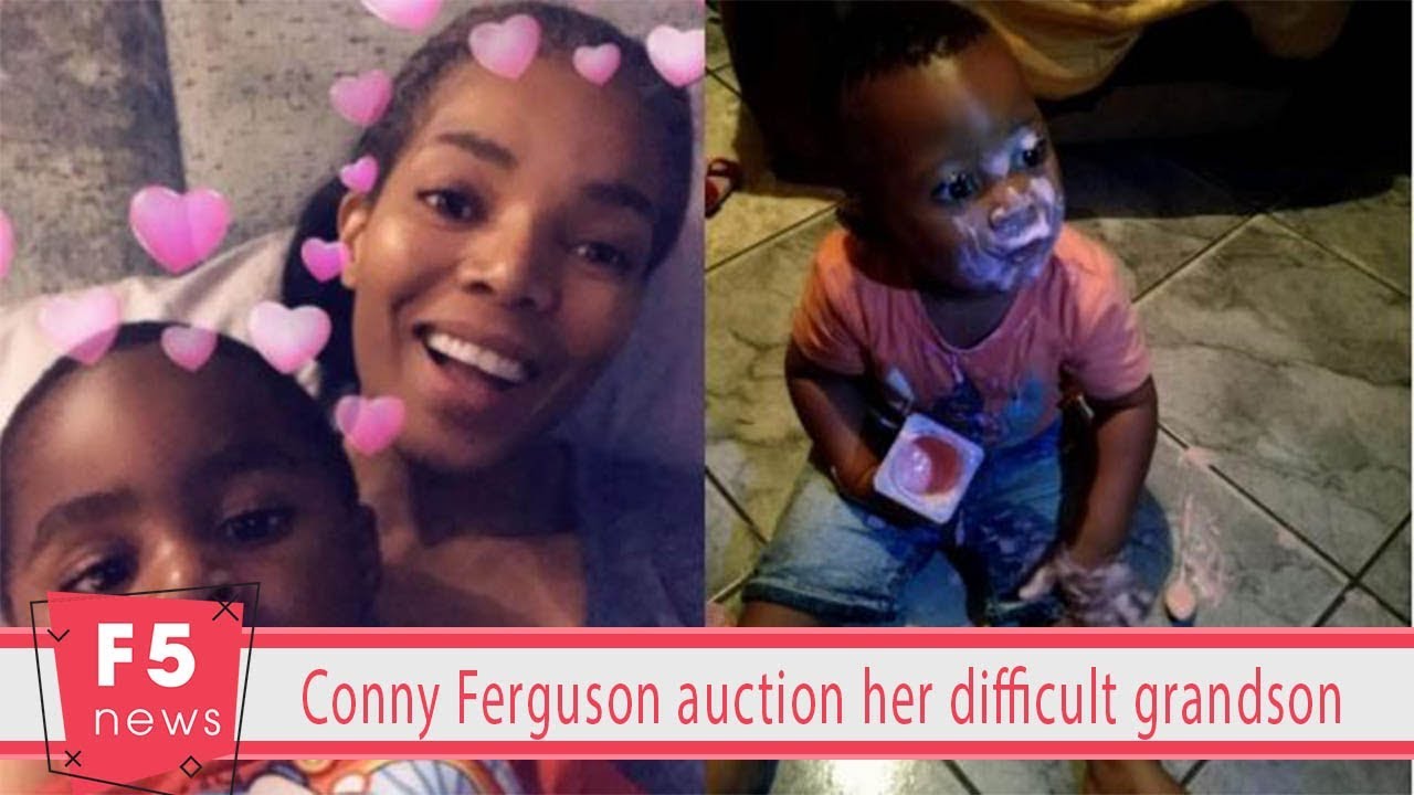 Conny Ferguson auction her grandson - YouTube