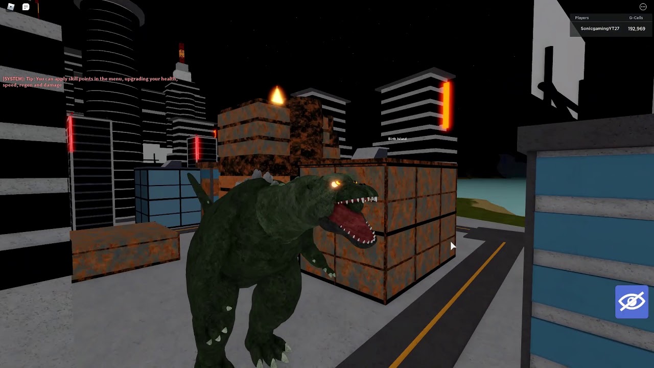 Another Godzilla Jr Roar Slowed Down (Roblox Kaiju Universe) - YouTube