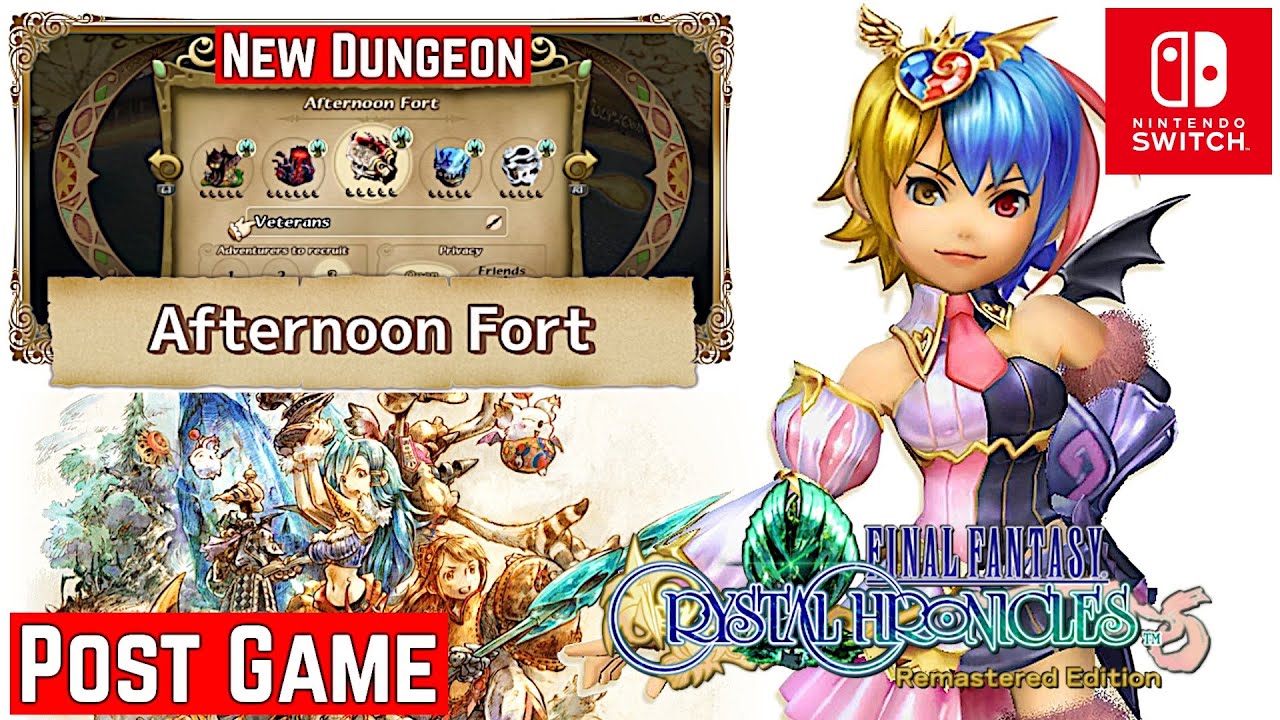 FINAL FANTASY CRYSTAL CHRONICLES Remastered [Switch] - Gameplay ...
