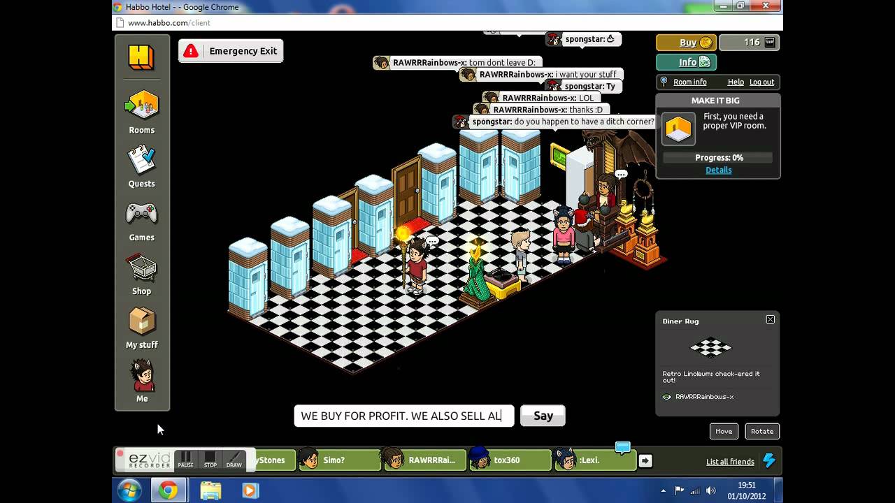 Habbo Hotel: Massive Coin Shop - YouTube