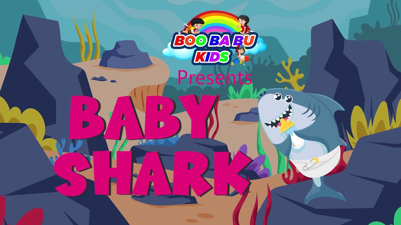 Baby Shark Dance | Nursery Rhyme | Boo Ba Bu Kids | Nursery Rhymes for ...