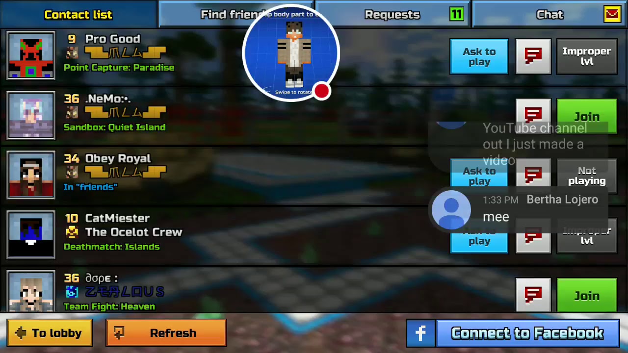 My Pixel Gun 3D (Pocket Edition) Stream - YouTube