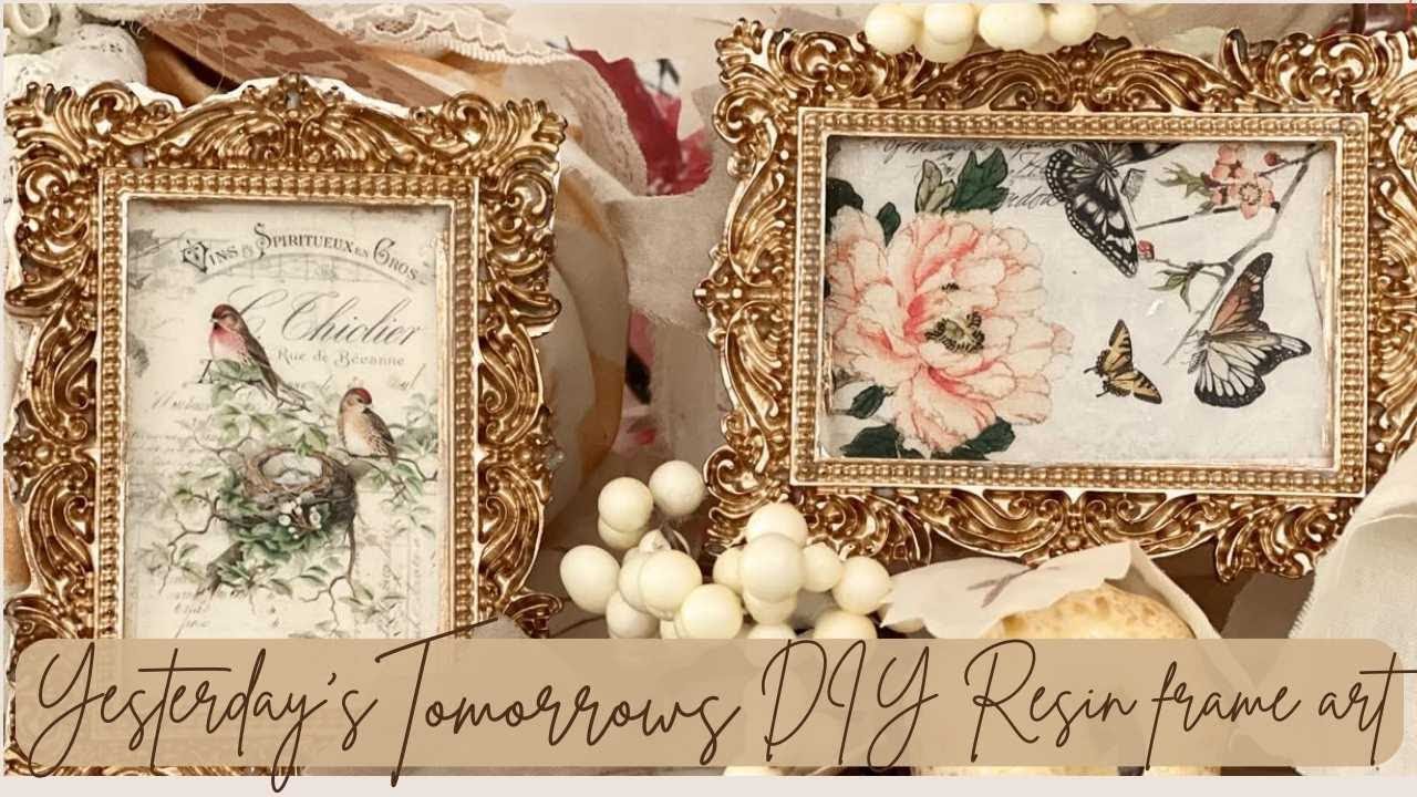 Frame Your Memories with Resin Magic! DIY create your own Resin frames ...