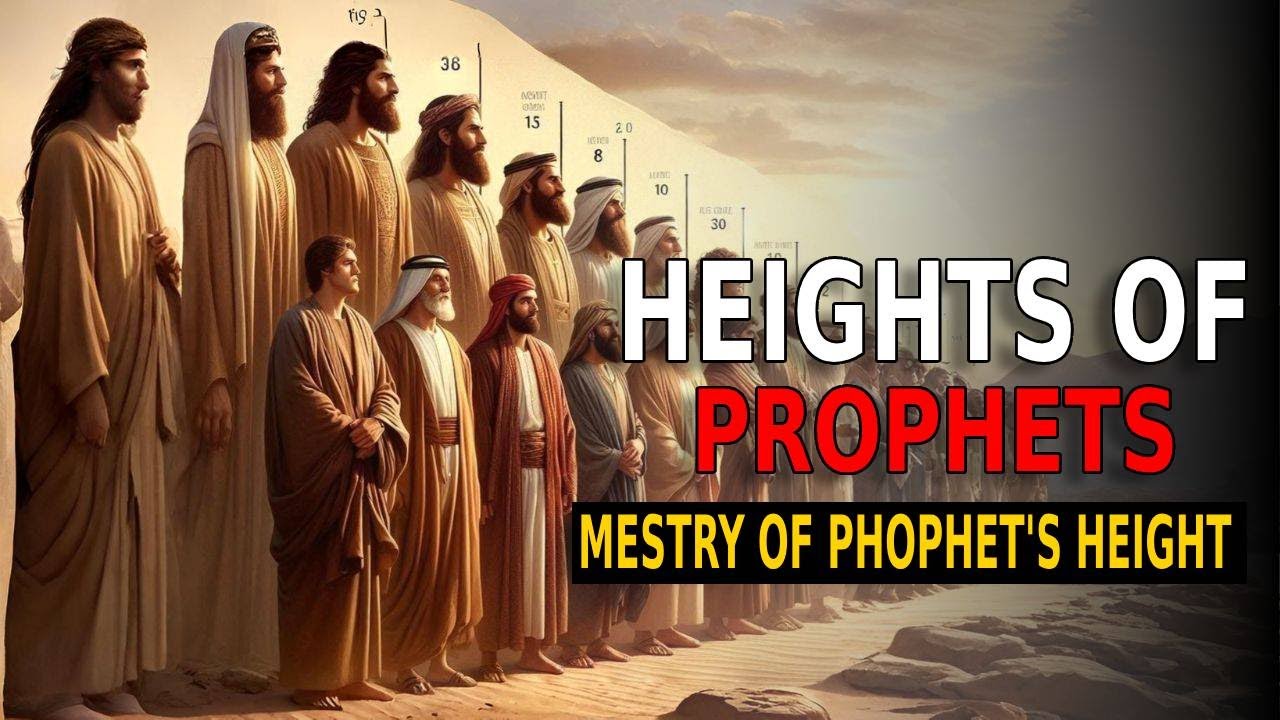 AS TALL AS A 10-STOREY BUILDING⁉️| THIS IS THE HEIGHT OF THE PROPHETS ...
