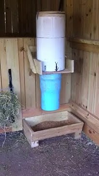 Automatic Goat Feeder - YouTube