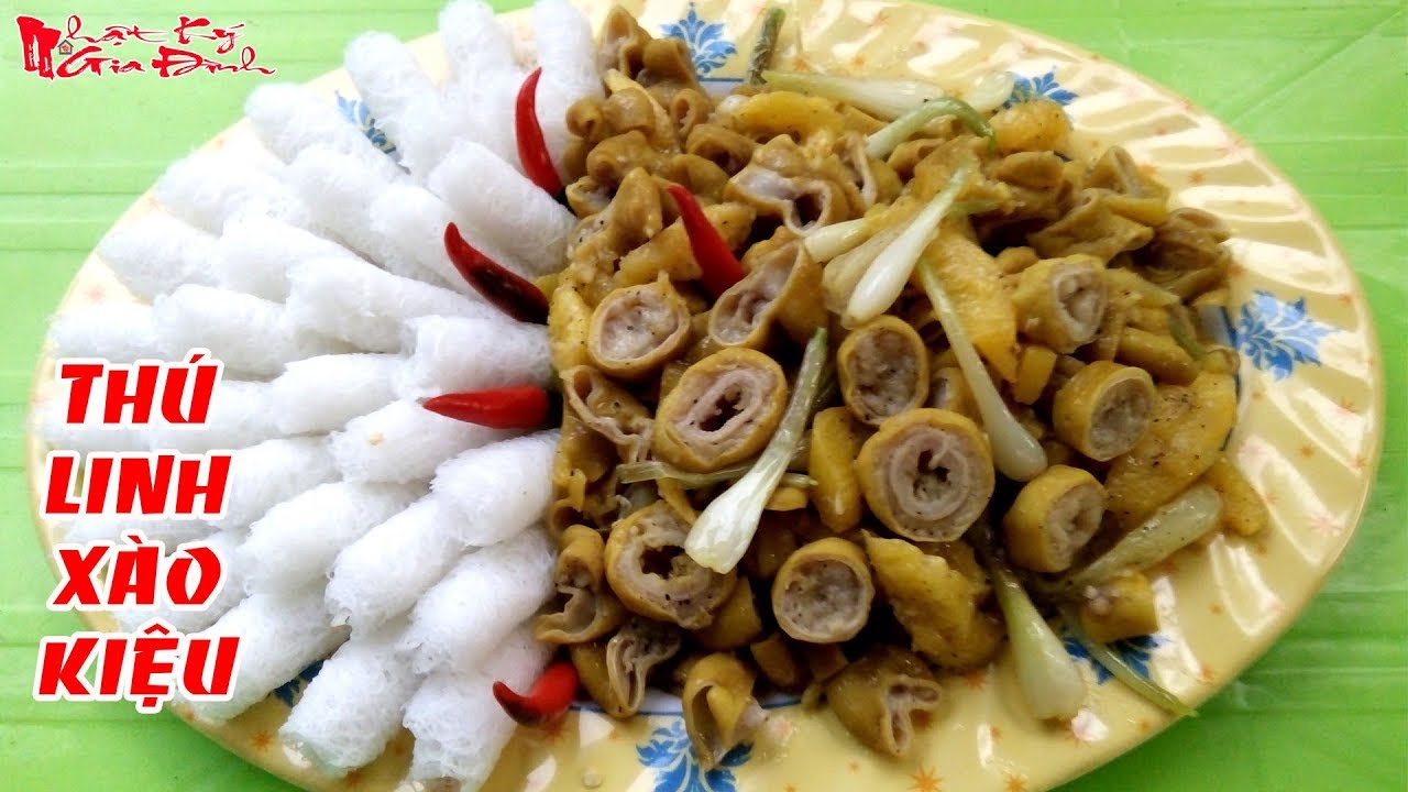 Cách Làm Món Thú Linh Xào Củ Kiệu Ăn Với Bánh Hỏi Của Người Miền Tây ...