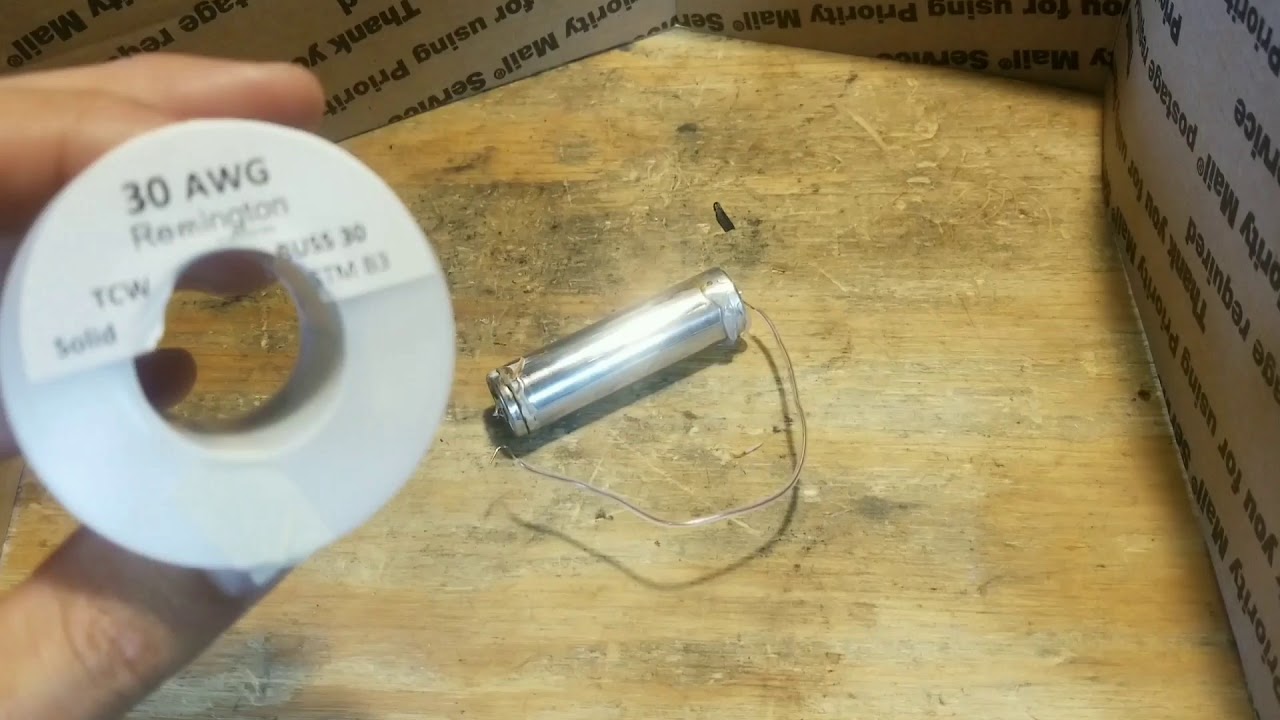 Testing 27awg fuse wire for cell-level fusing of 18650 battery pack ...