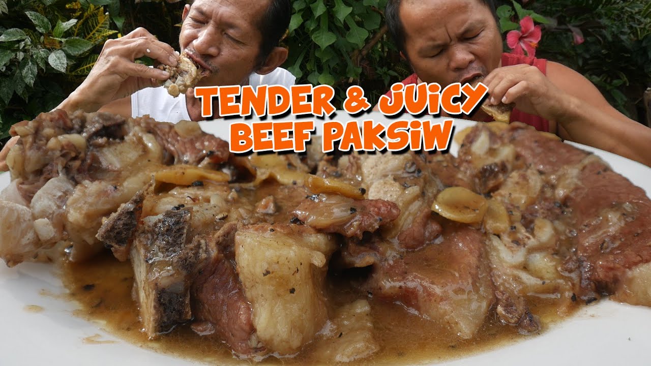 TENDER AND JUICY BEEF PAKSIW - YouTube