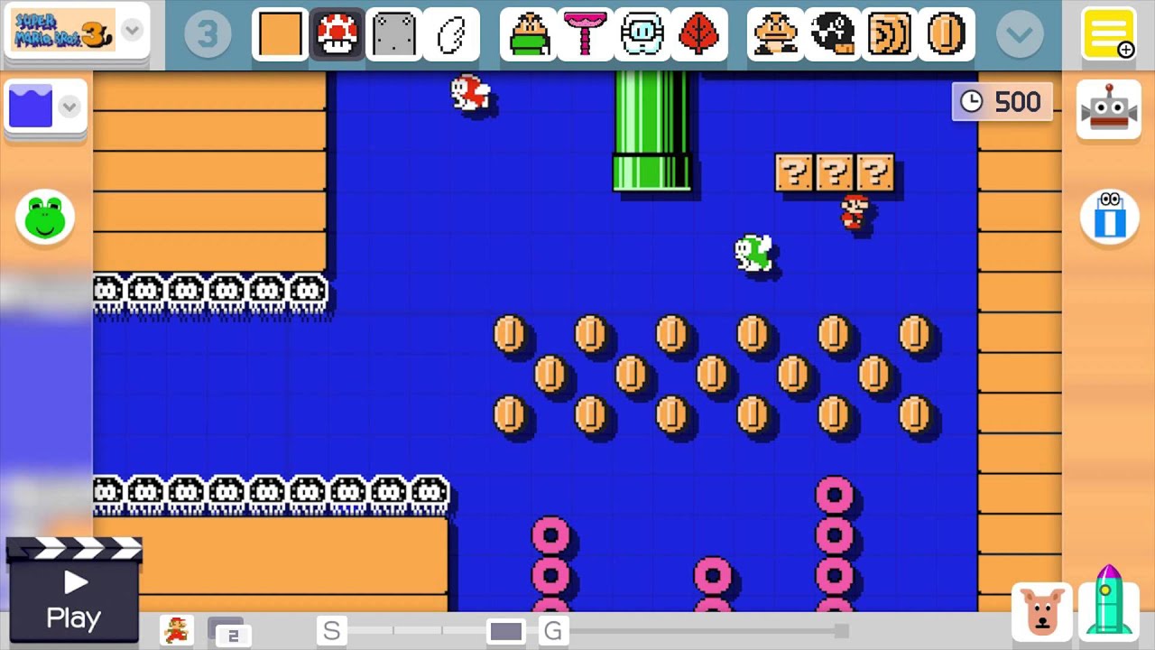 Super Mario Maker - Editor Music: Underwater (Mario 3) - YouTube