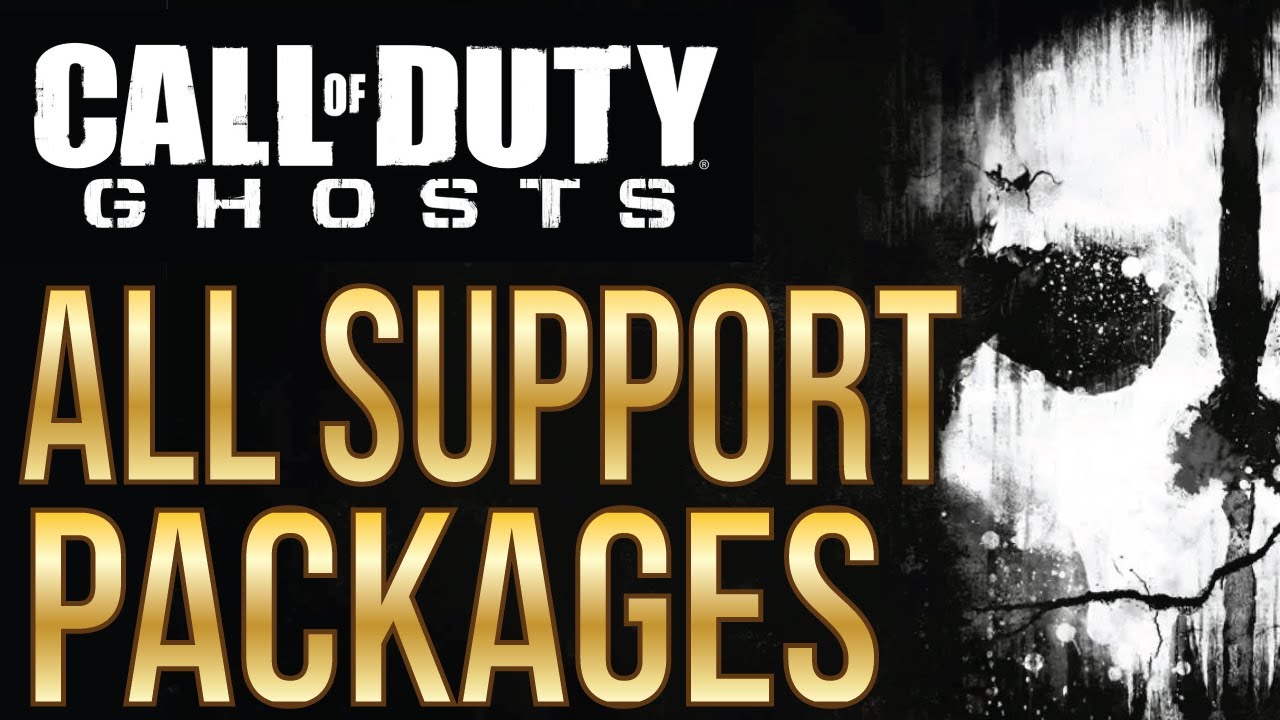 All Support Strike Packages - Call of Duty: Ghosts [HD] - YouTube