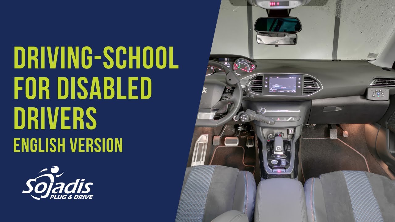 DRIVING SCHOOL KIT FOR DISABLED DRIVERS - EN - YouTube