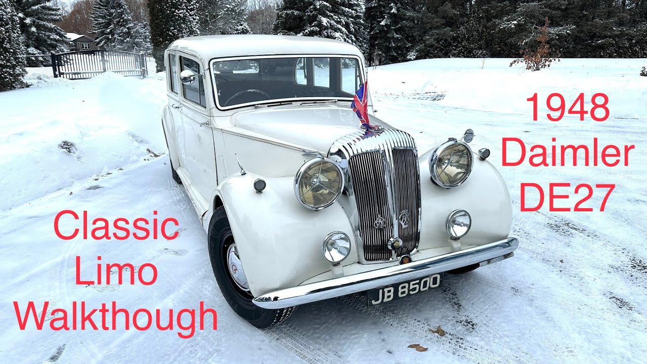 Limo Update! 1948 Daimler DE27 Walkthrough and update - YouTube