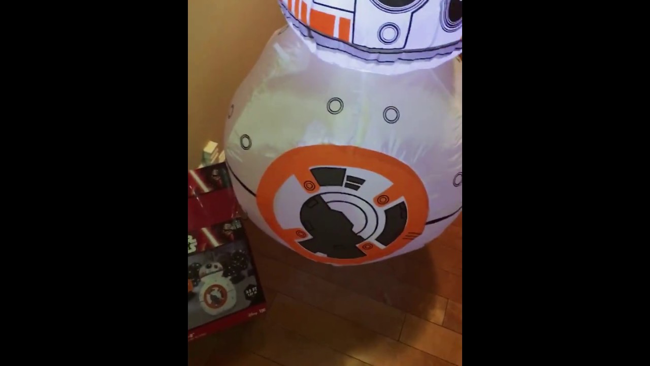 Review Of Star Wars BB-8 Inflatable - YouTube
