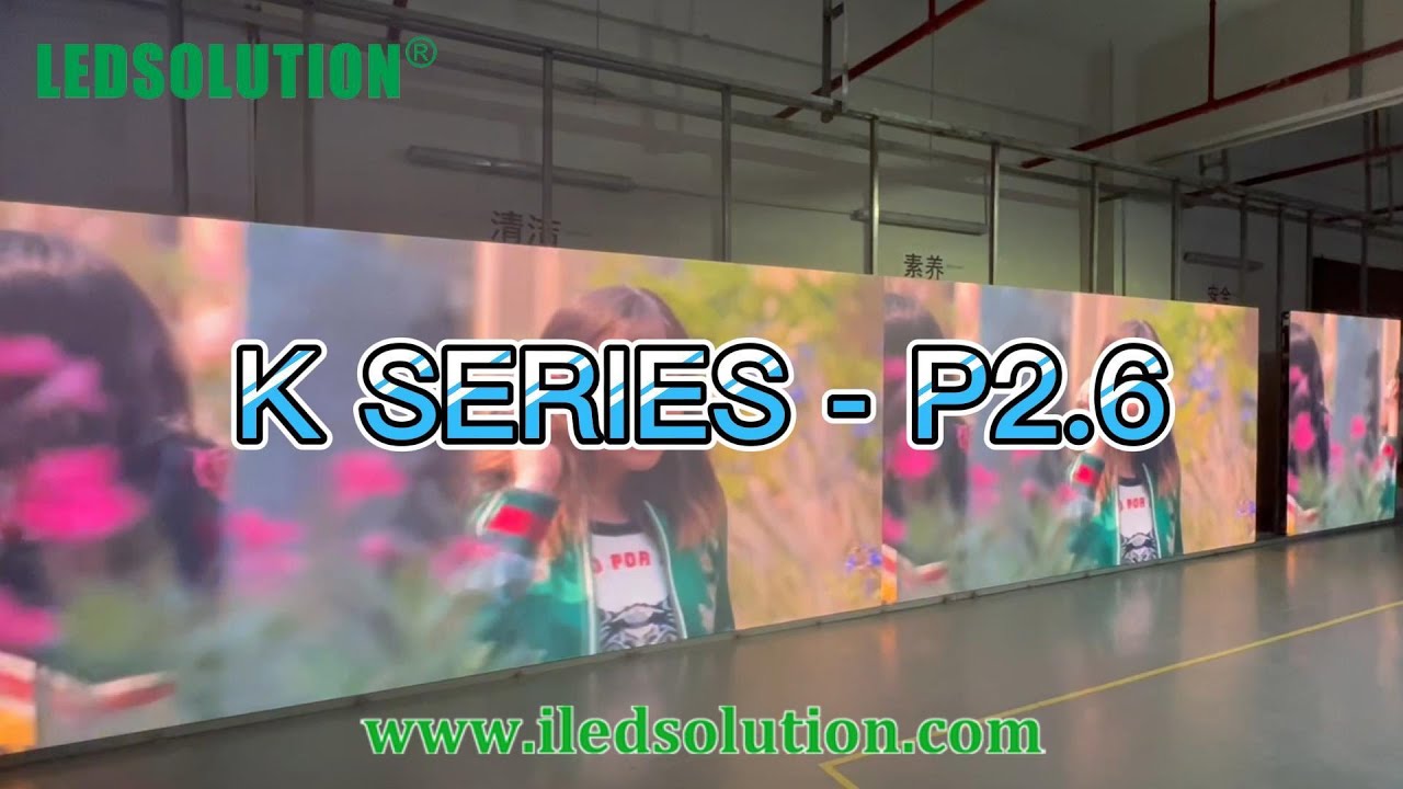 K Series P2.6 Rental LED Display - YouTube