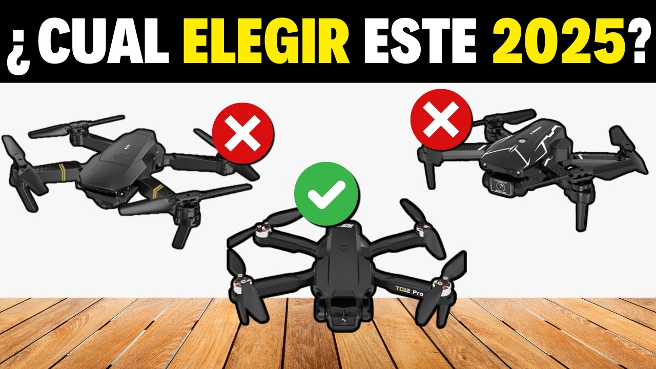 👉 Los 7 MEJORES DRONES CON CÁMARA 4K calidad precio 2025 💥 LA GUIA ...