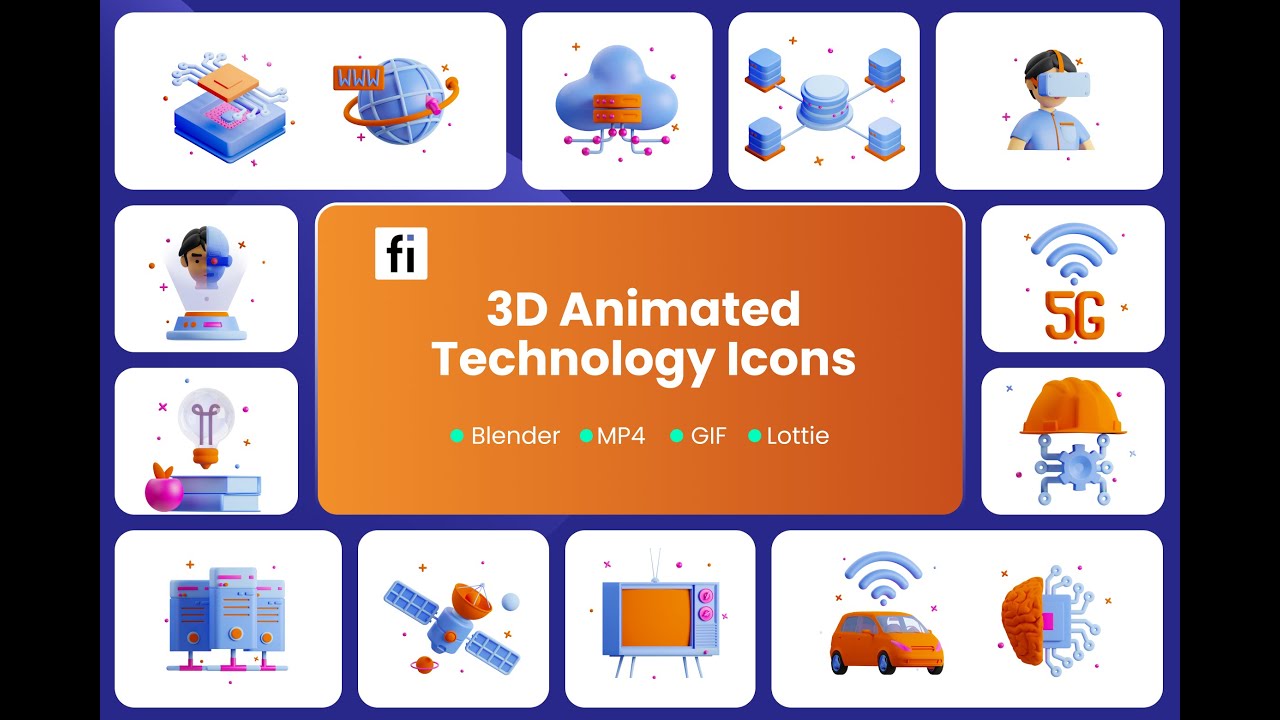 3D Animated Technology - YouTube