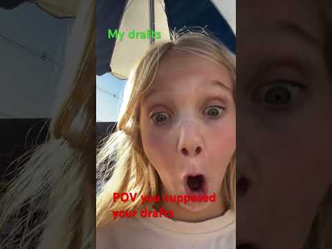 Hehehehe POV: my drafts - YouTube