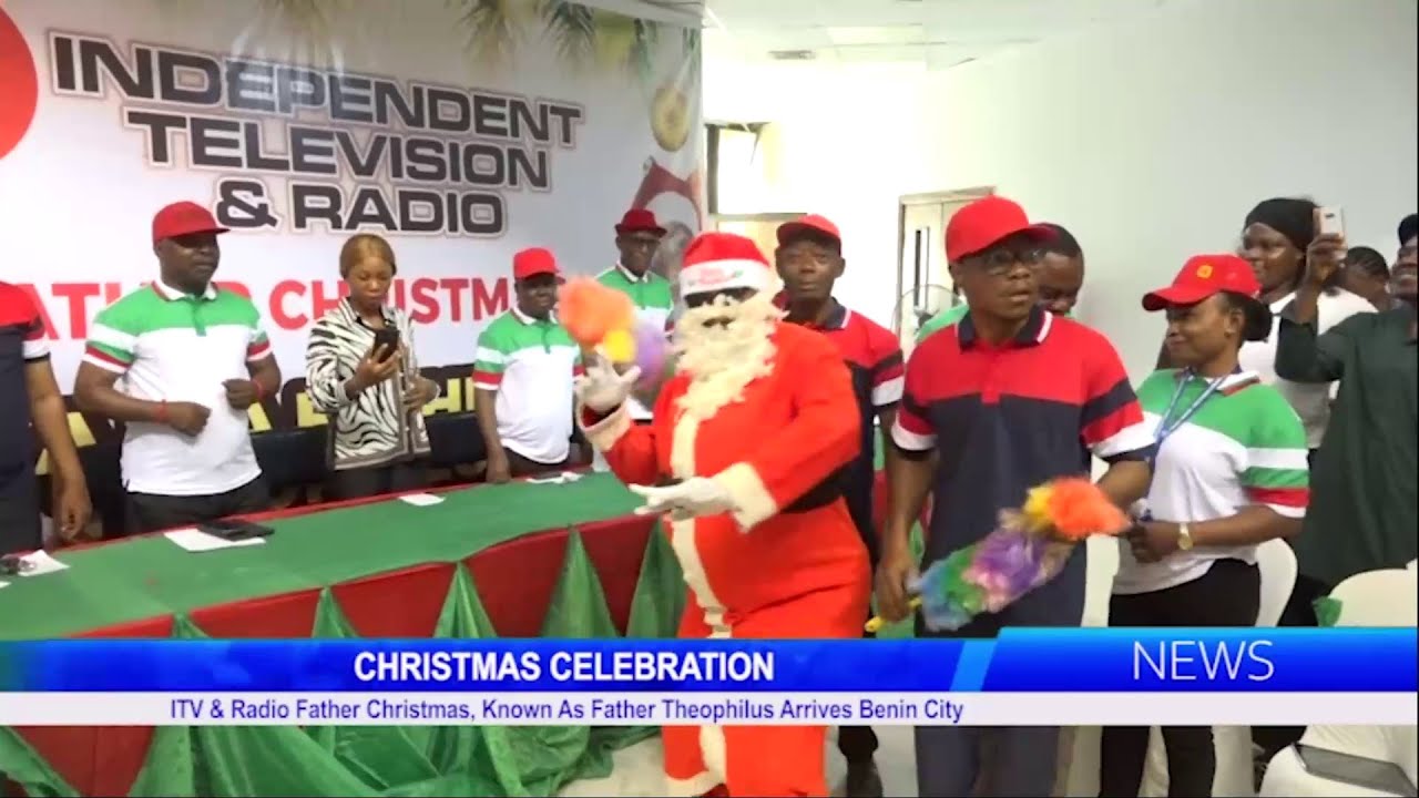 ITV & Radio Father Christmas, known As Father Theophilus Arrives Benin ...