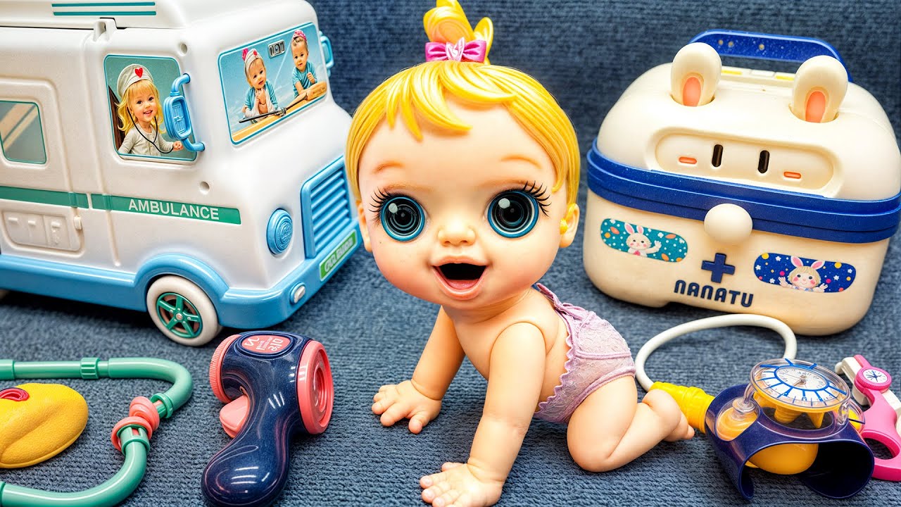 36 Minutes Satisfying with Unboxing Doctor Playset，Ambulance Toys ...