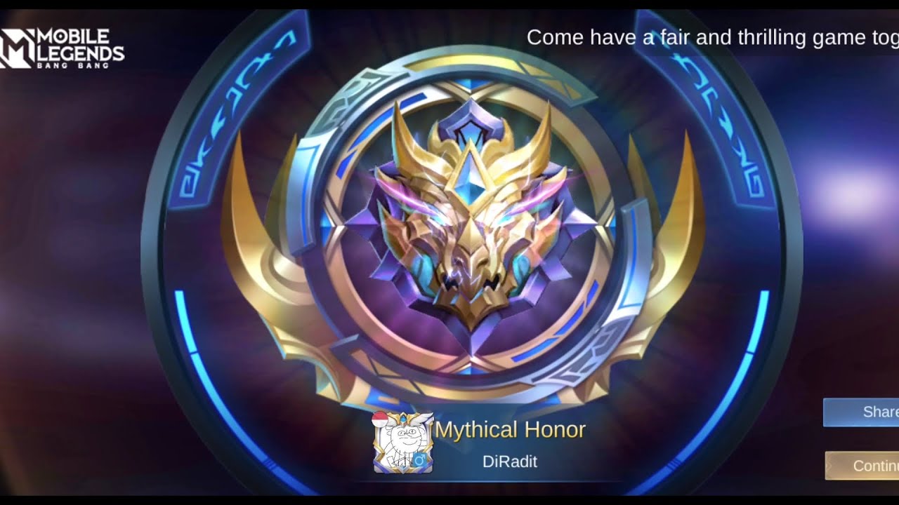 Mythical Honor solo rank - YouTube