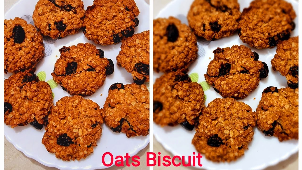 Oats Biscuit Recipe!! Oats cookies!! ওটস বিস্কুট রেসিপি!! - YouTube
