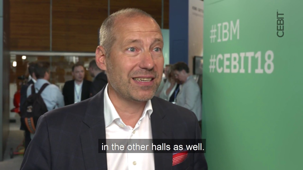 CEBIT | Statement Matthias Hartmann, IBM - YouTube