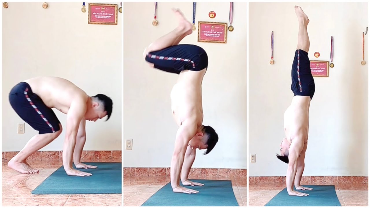 Hướng Dẫn TUCK UP TO HANDSTAND | Bật Đà Co Chân Lên Trồng Chuối Đứng ...