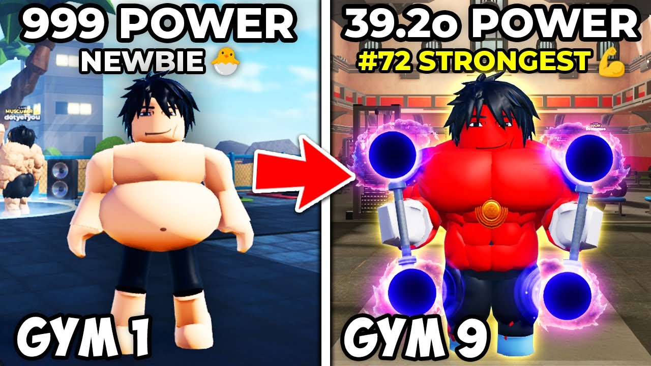 I Unlocked EVERY GYM in Gym League (Movie) - YouTube
