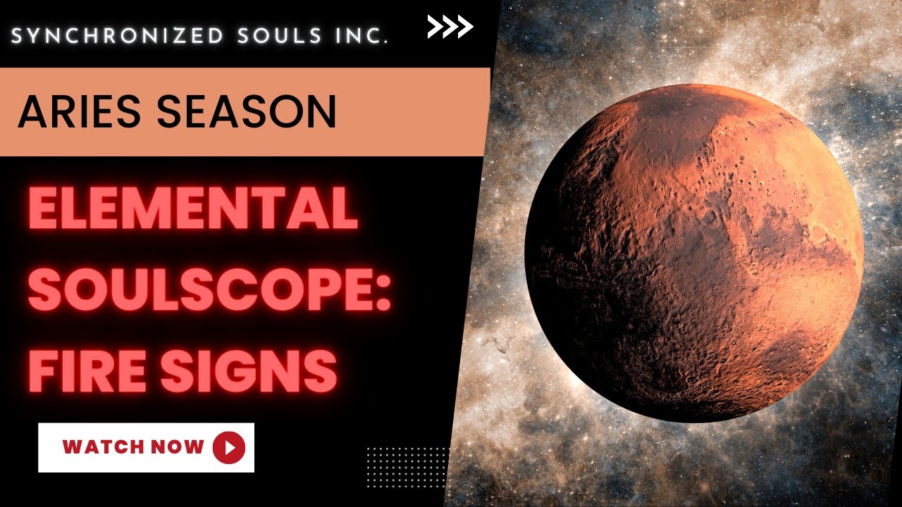 Happy Spring Equinox💐Aries Season Elemental Soulscope: Fire Signs🔥Aries ...