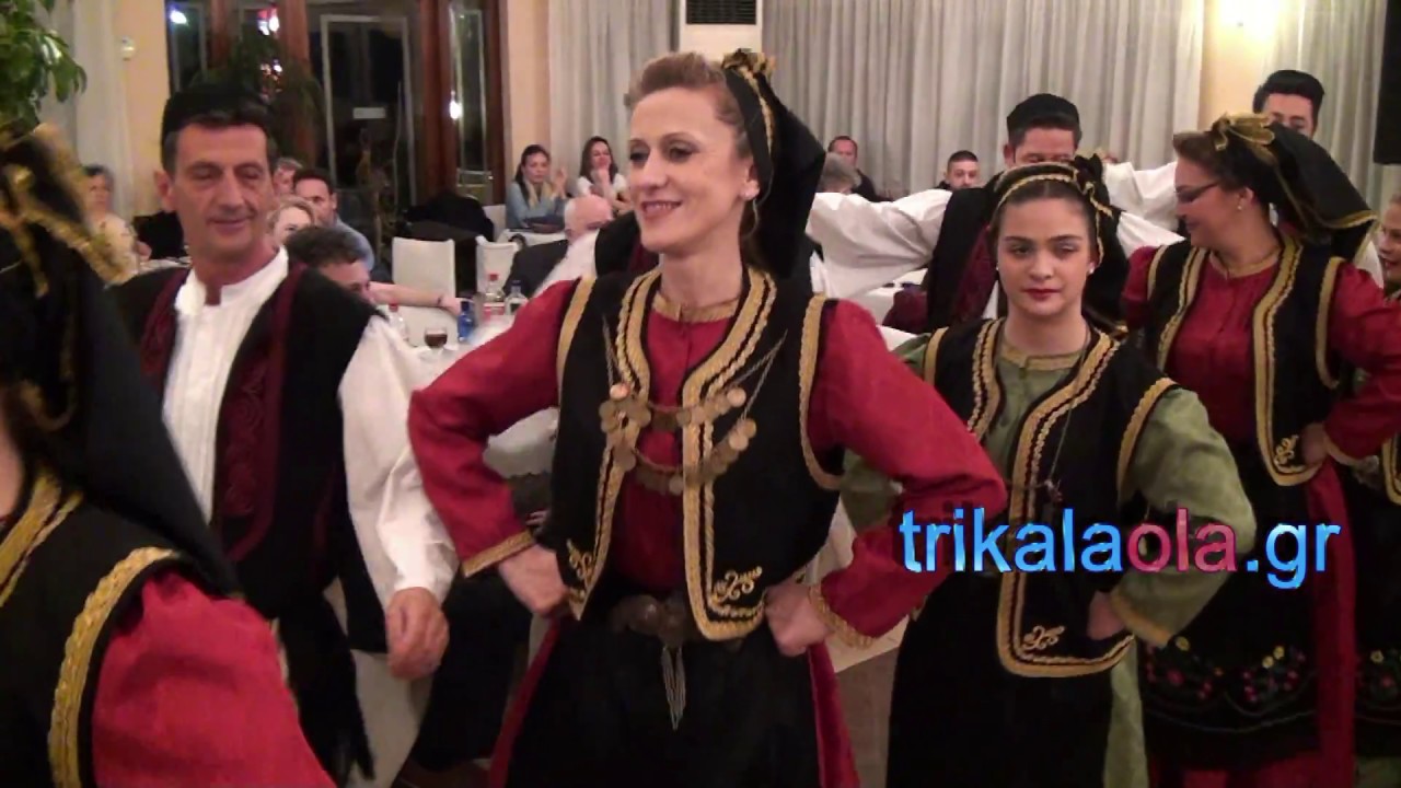 Πολυθέα Ασπροποτάμου Τρικάλων κοπή Βασιλόπιτας ετήσιος χορός ...