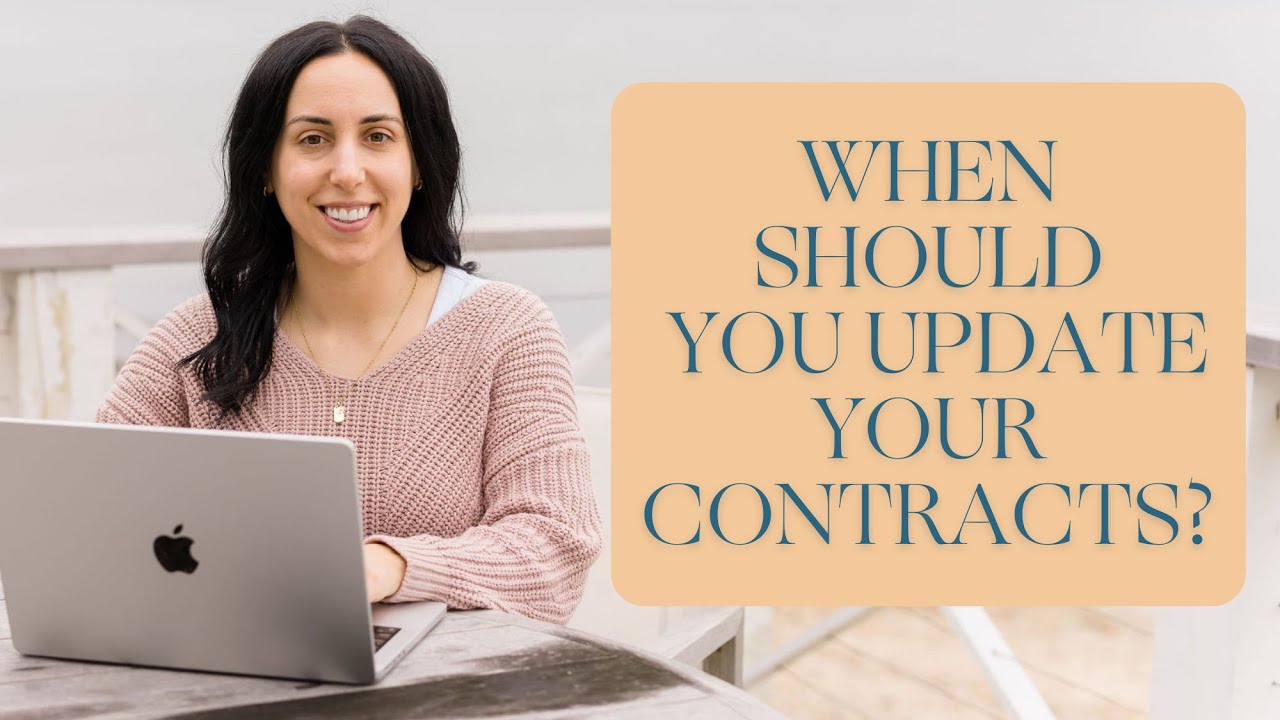 When Should You Update Your Contracts? - YouTube