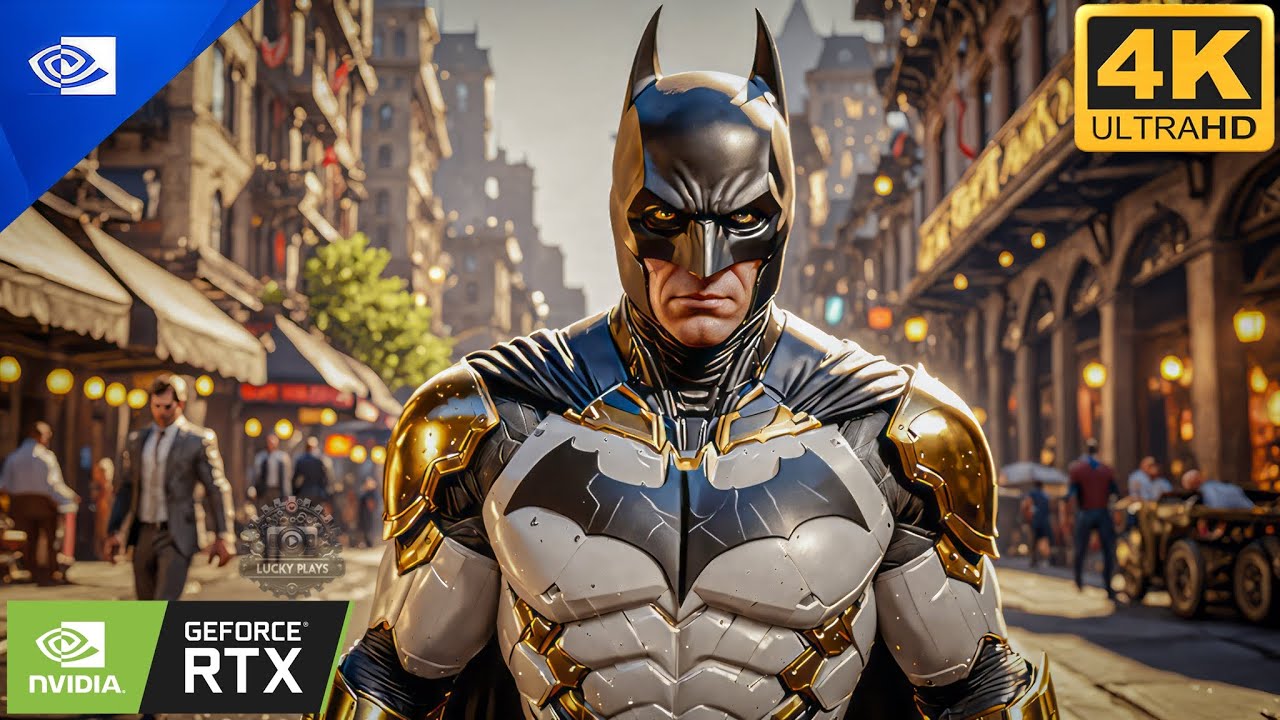 The fall of Gotham city | 4k 60FPS HDR | Batman Arkham Knight | Lucky ...