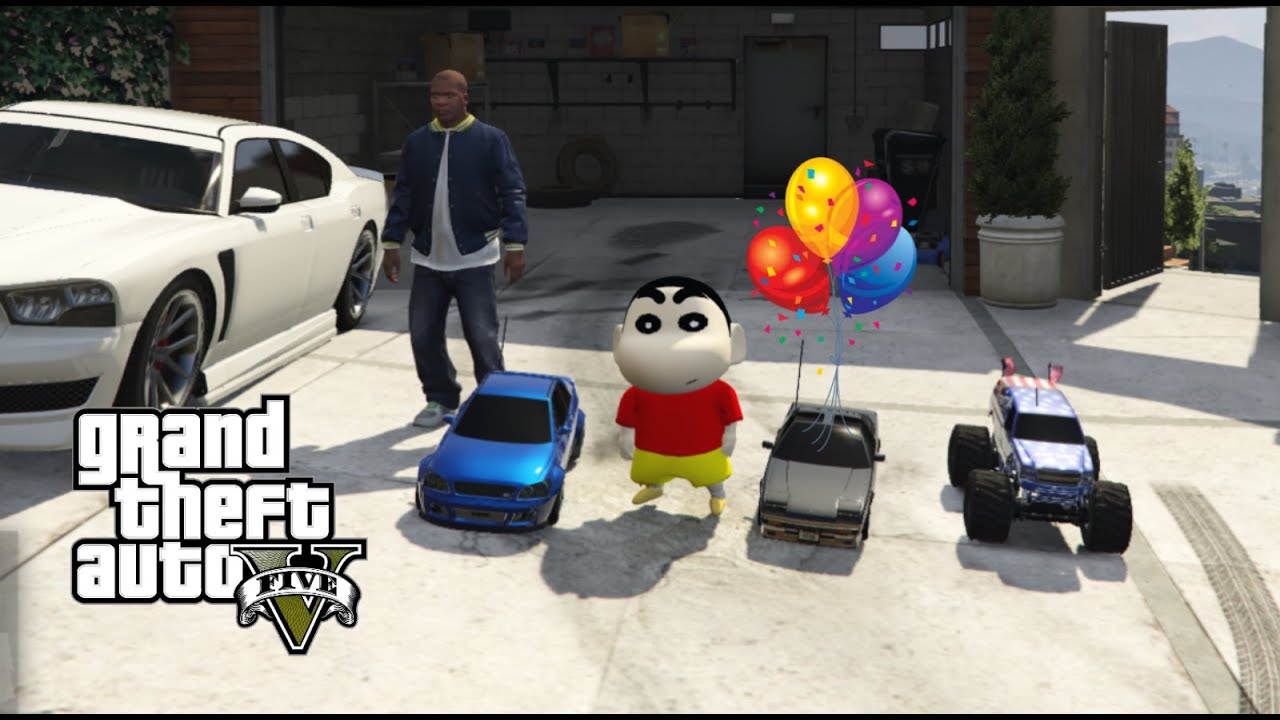 Franklin and Shinchan BUY A TOY remote control CAR in GTA V - YouTube